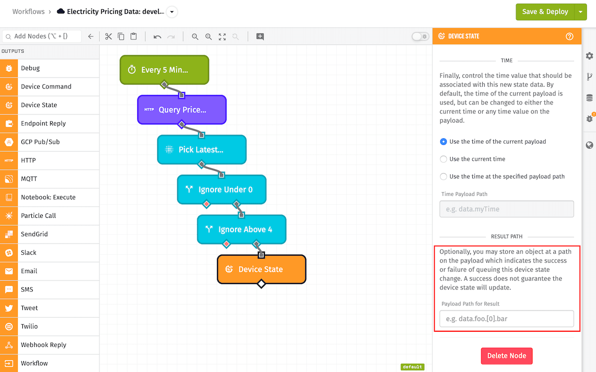 Device State Node | WEGnology Documentation